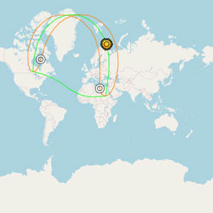 Solar Eclipses: 1990-1999 | TheSkyLive
