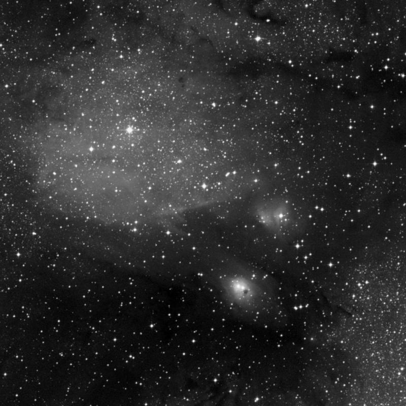 IC 1283 - HII Ionized region in Sagittarius | TheSkyLive