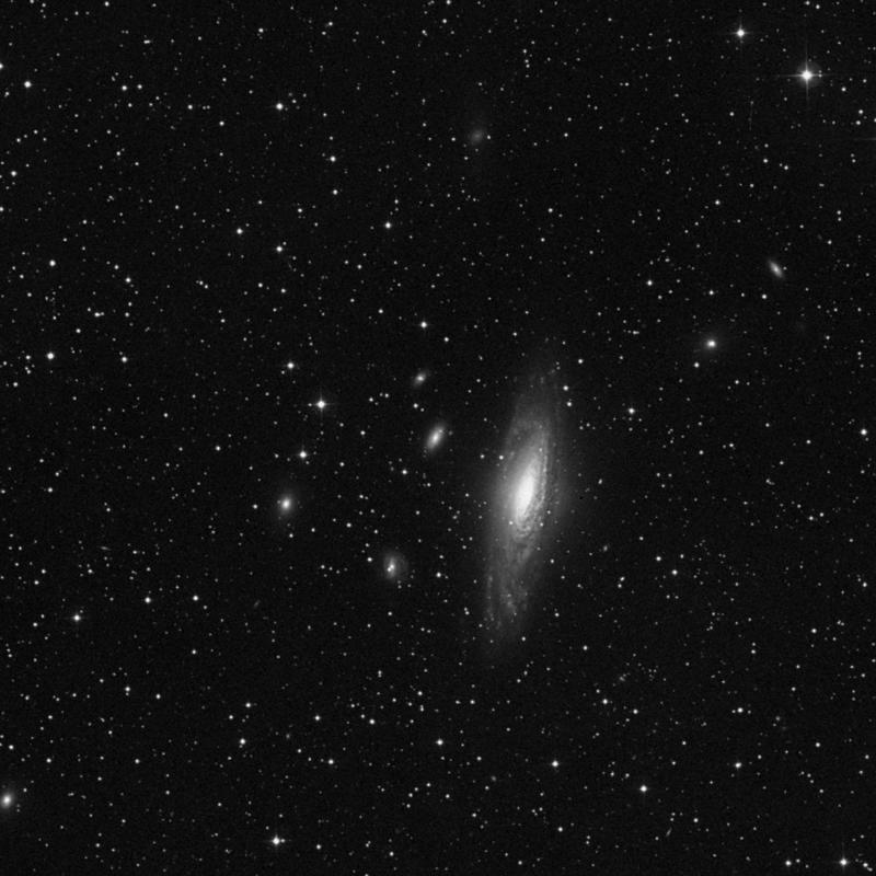 NGC 7335 - Lenticular Galaxy in Pegasus | TheSkyLive