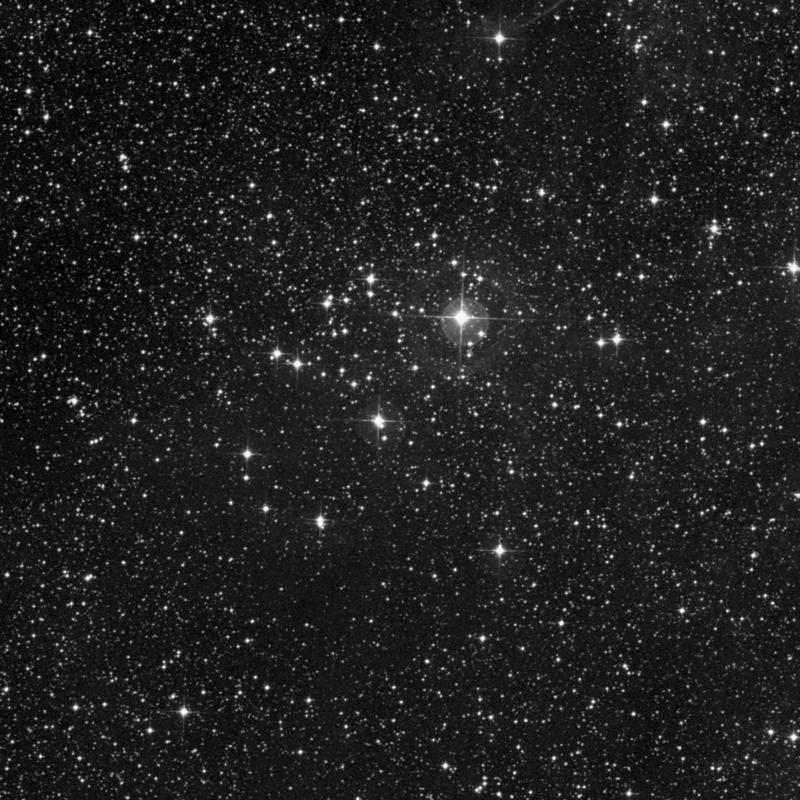 IC 2395 - Open Cluster in Vela | TheSkyLive