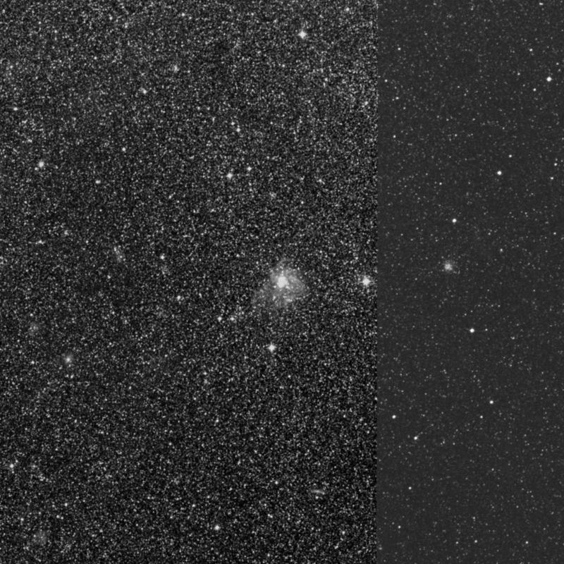 NGC 2075 - Star Cluster + Nebula in Mensa | TheSkyLive
