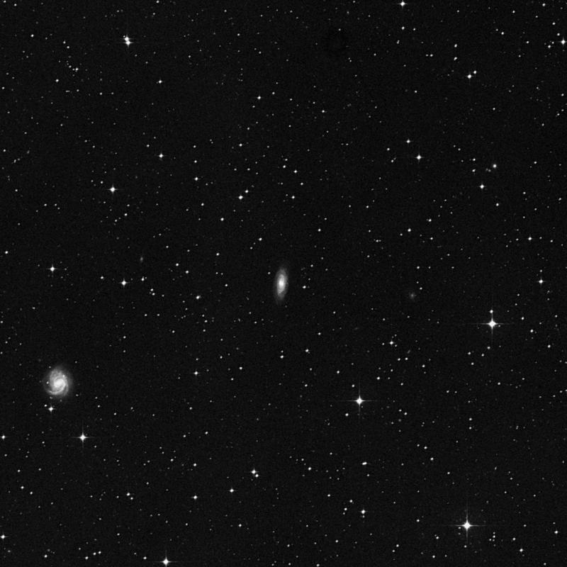 NGC 2884 - Lenticular Galaxy in Hydra | TheSkyLive